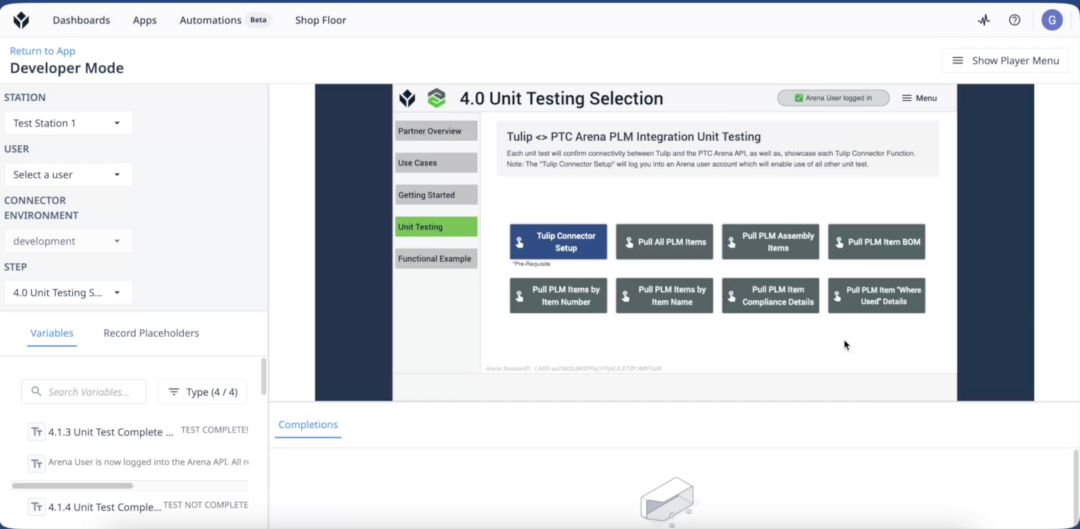 Arena PLM and Tulip MES Integration Drives Operational Excellence | Arena
