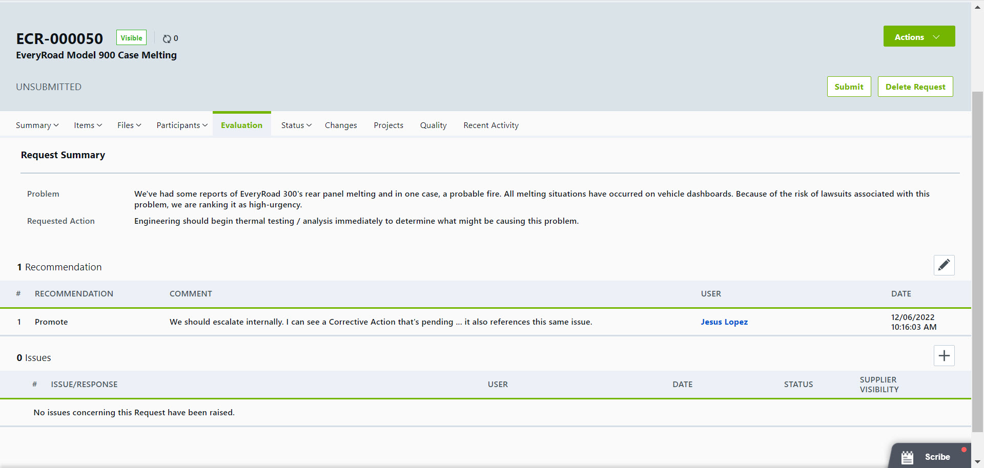 What is an Engineering Change Request (ECR)? | Arena