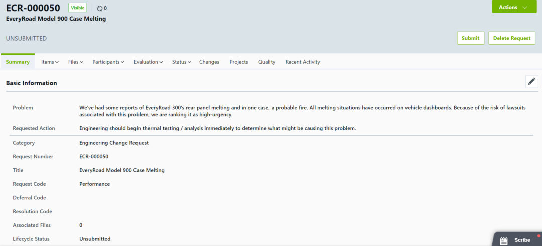 What is an Engineering Change Request (ECR)? | Arena