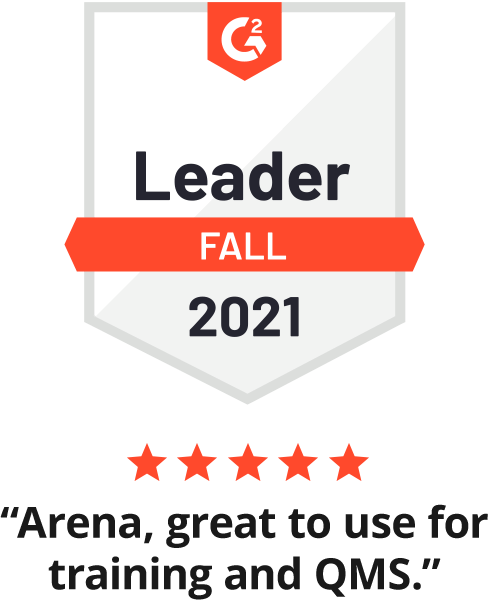 Quality Management System (QMS) Software mit Höchstbewertungen | Arena