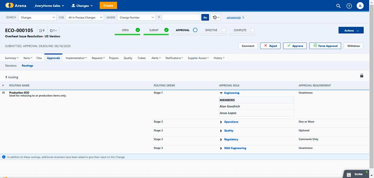 Engineering Change Order (ECO) Definition | Arena